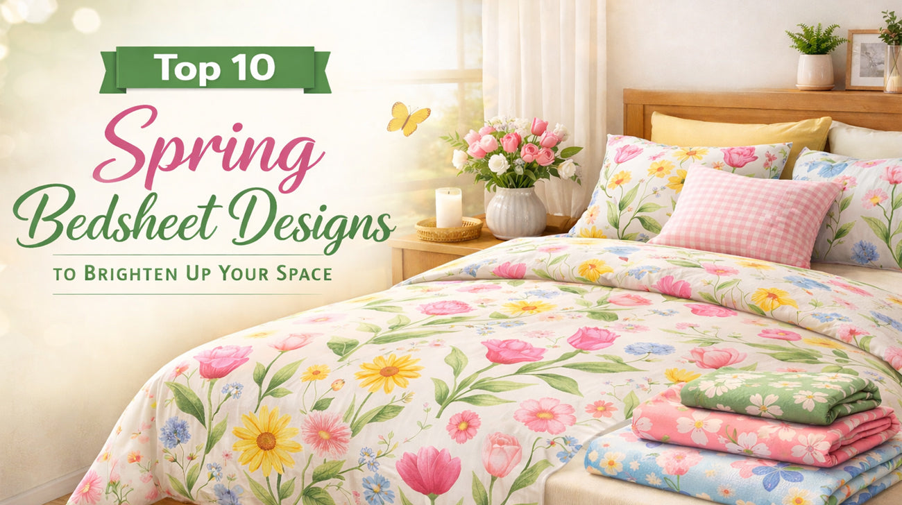 Top 10 Spring Bedsheet Designs to Brighten Up Your Space – Weave & Decor